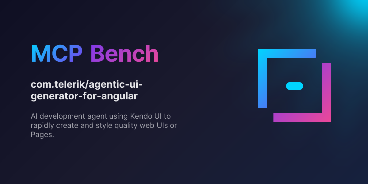com.telerik/agentic-ui-generator-for-angular | MCPBench